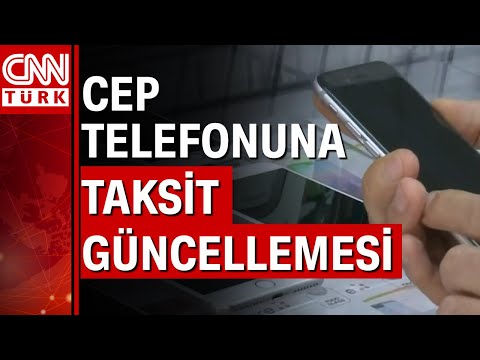 Yenilenmiş cep telefonuna 12 aya varan vadeli taksit