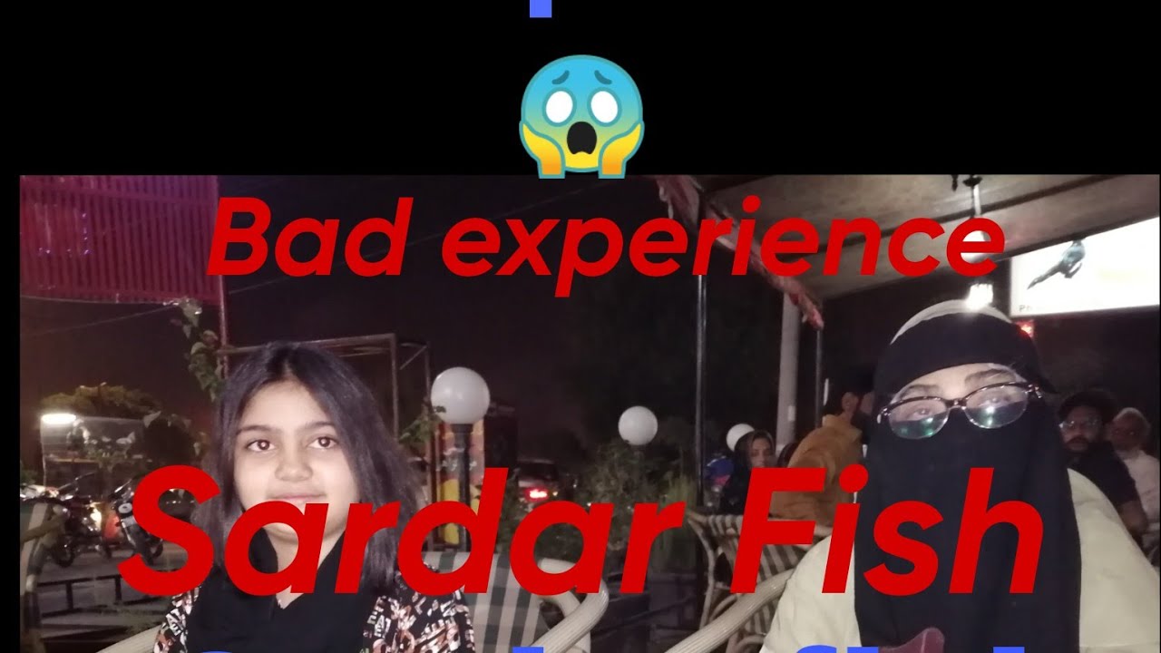 Sardar Fish Bahria Town Lahore | Another Bad Experience | Street Food ...