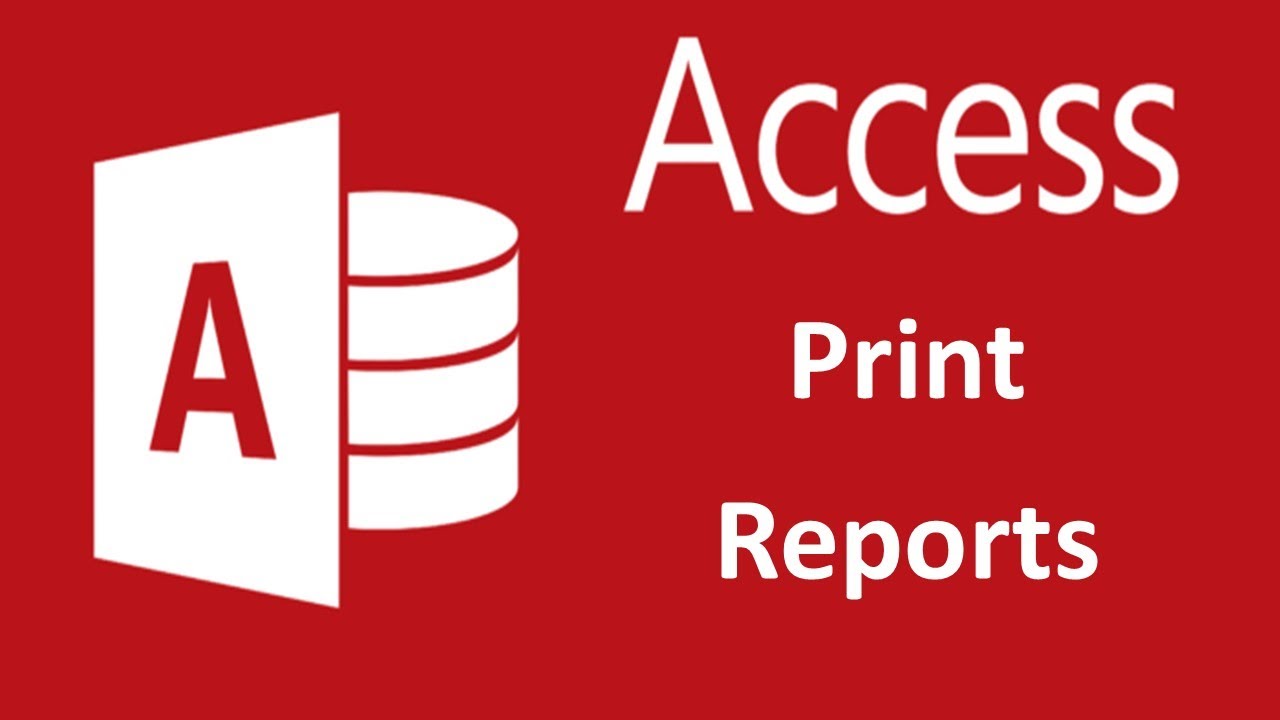 Access: Printing and Exporting Reports. #Microsoft #access - YouTube