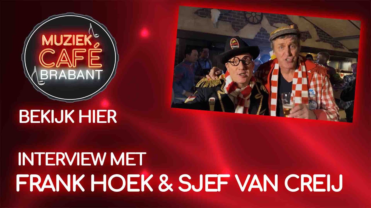 FRANK HOEK komt met nieuwe FEESTPLAAT en over samenwerking met SJEF VAN ...