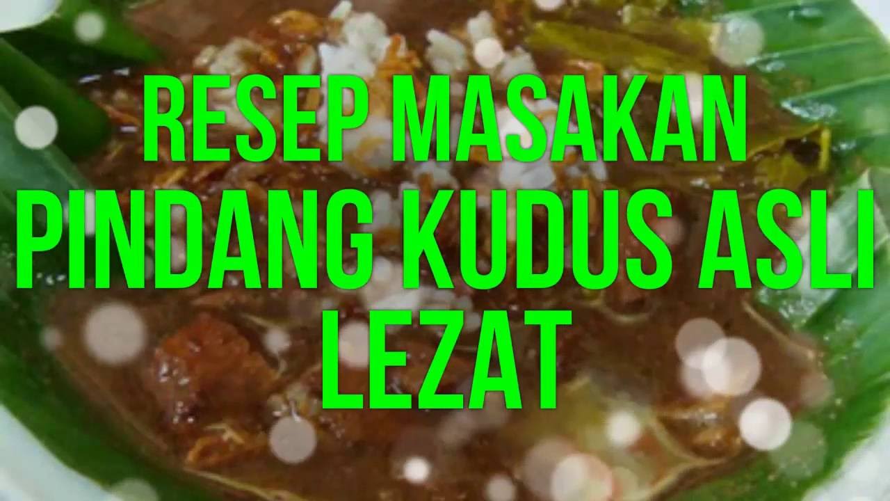 Resep Masakan Pindang Kudus Asli Lezat Terbaru - YouTube