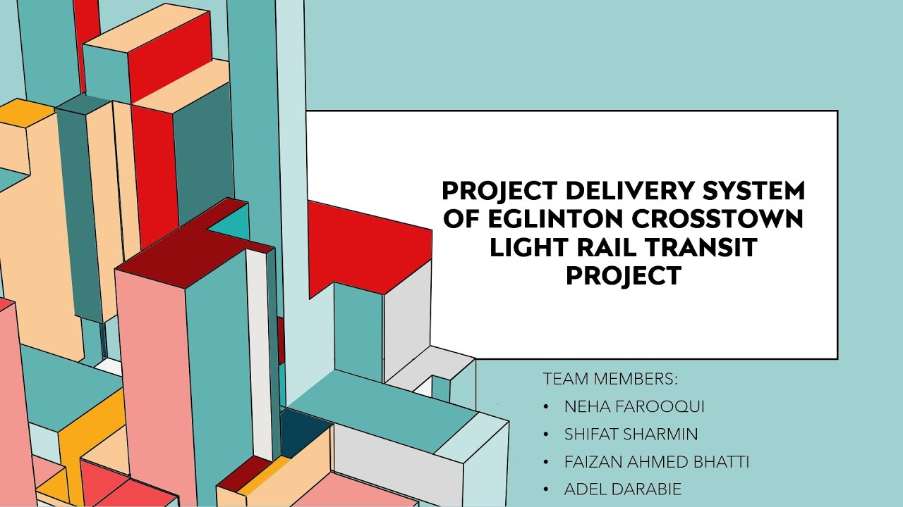 Project Delivery System of Eglinton Crosstown LRT (ECLRT) Project - YouTube