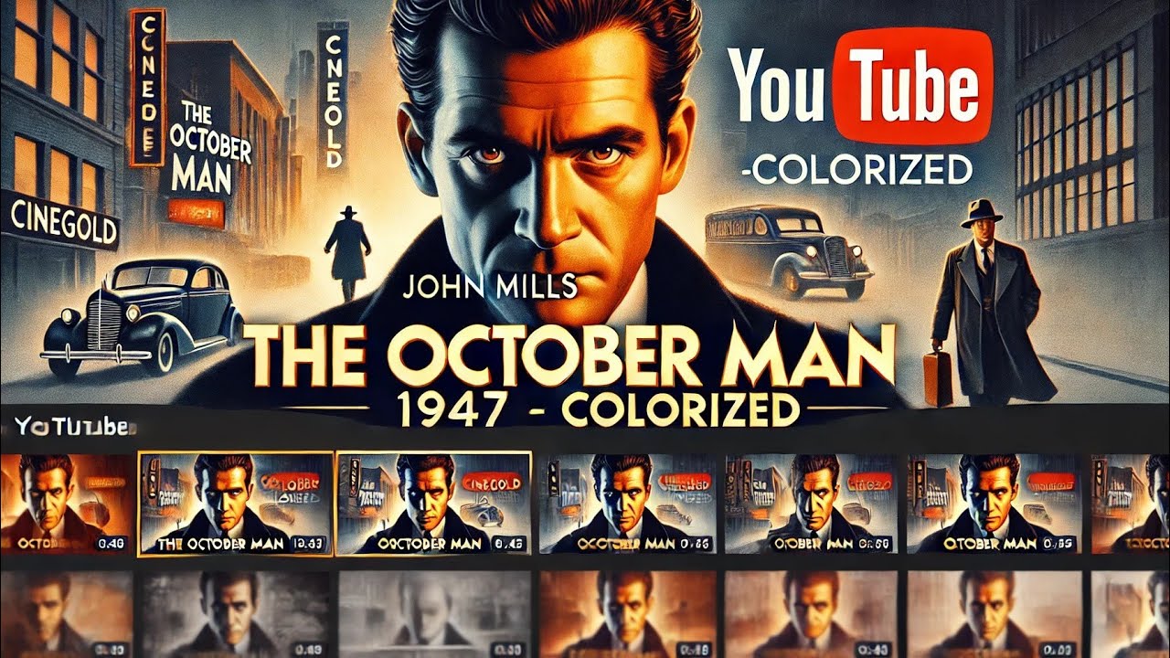 The October Man (1947) - Colorized | Classic Film Noir Mystery Thriller ...