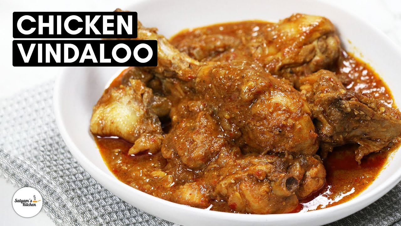 Chicken Vindaloo | Chicken Vindaloo Recipe | Spicy Goan Chicken Curry ...