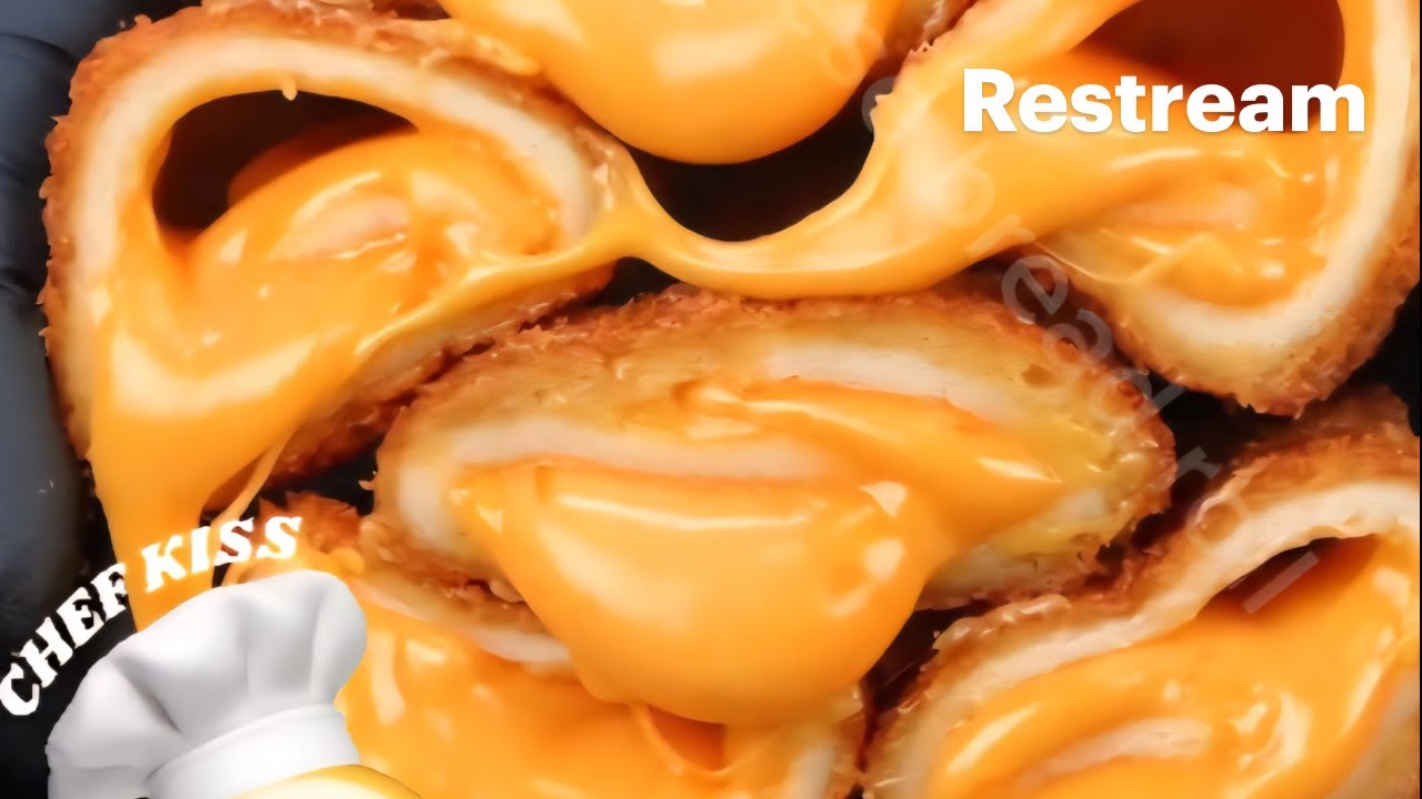 Live: Watch the Golden Cheese Melt Sizzle to Perfection! - YouTube