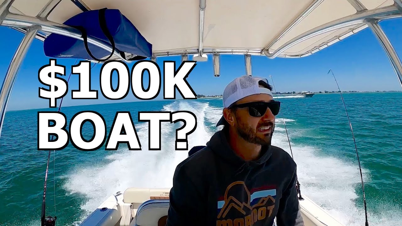 We take out the new 2023 Cobia 237 to Anna Maria Island Florida and ...