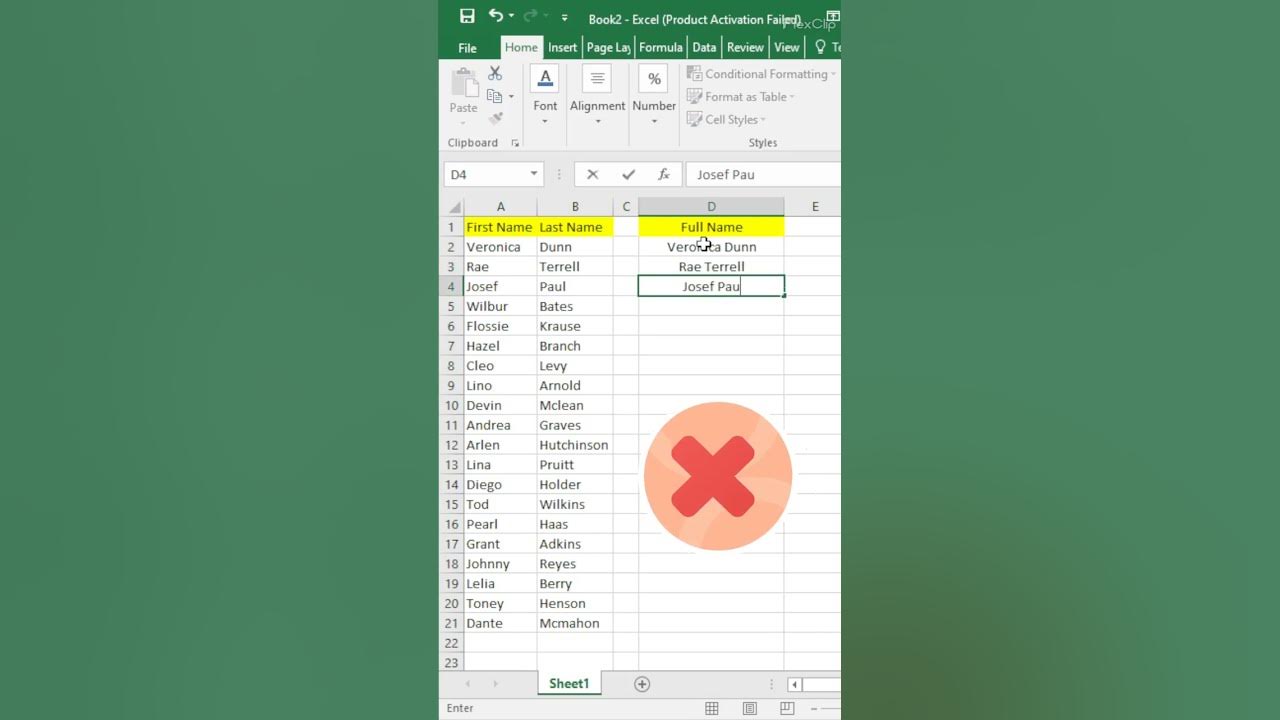 Concatenate In Excel Foryou Love Excel Exceltutorial Exceltips Exceltricks Shorts Reels
