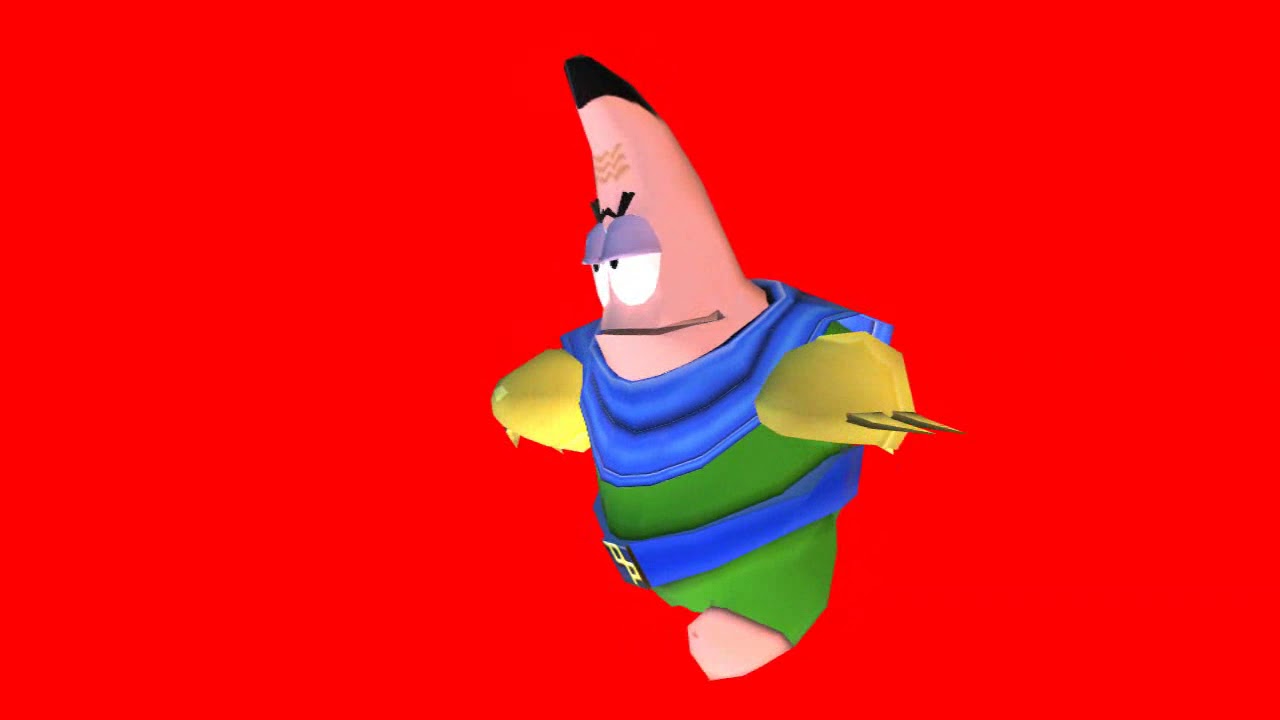 Dreaded Patrick run animated right chroma - YouTube