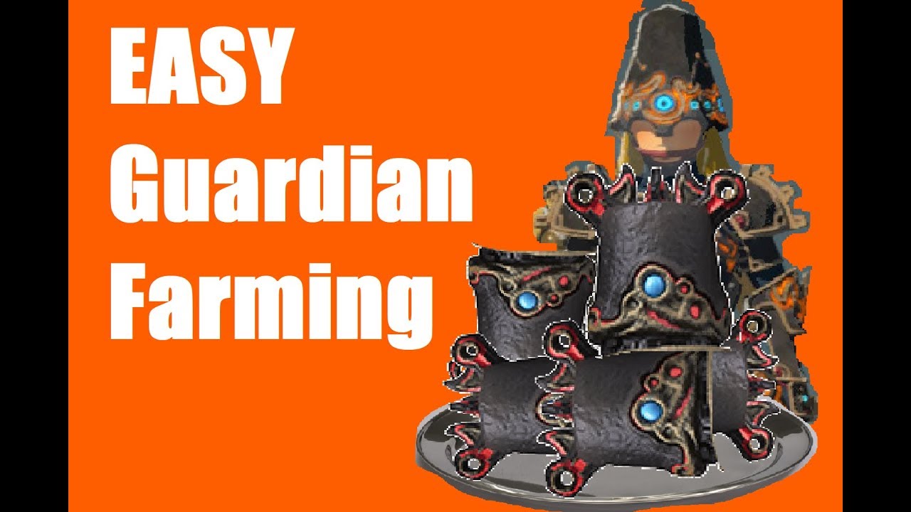 Easy Way To Defeat GUARDIANS!!!! ~ Zelda Breath of The Wild(BOTW) - YouTube