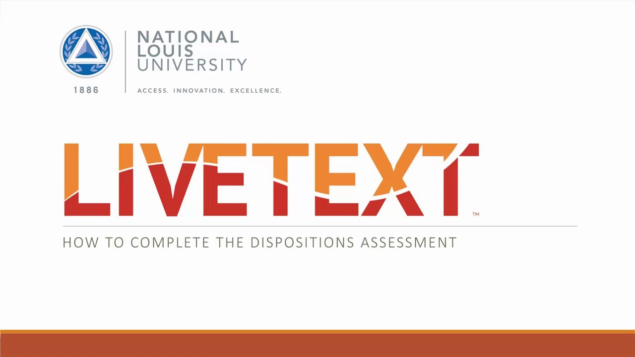 Student Dispositions Assessment Guide - YouTube