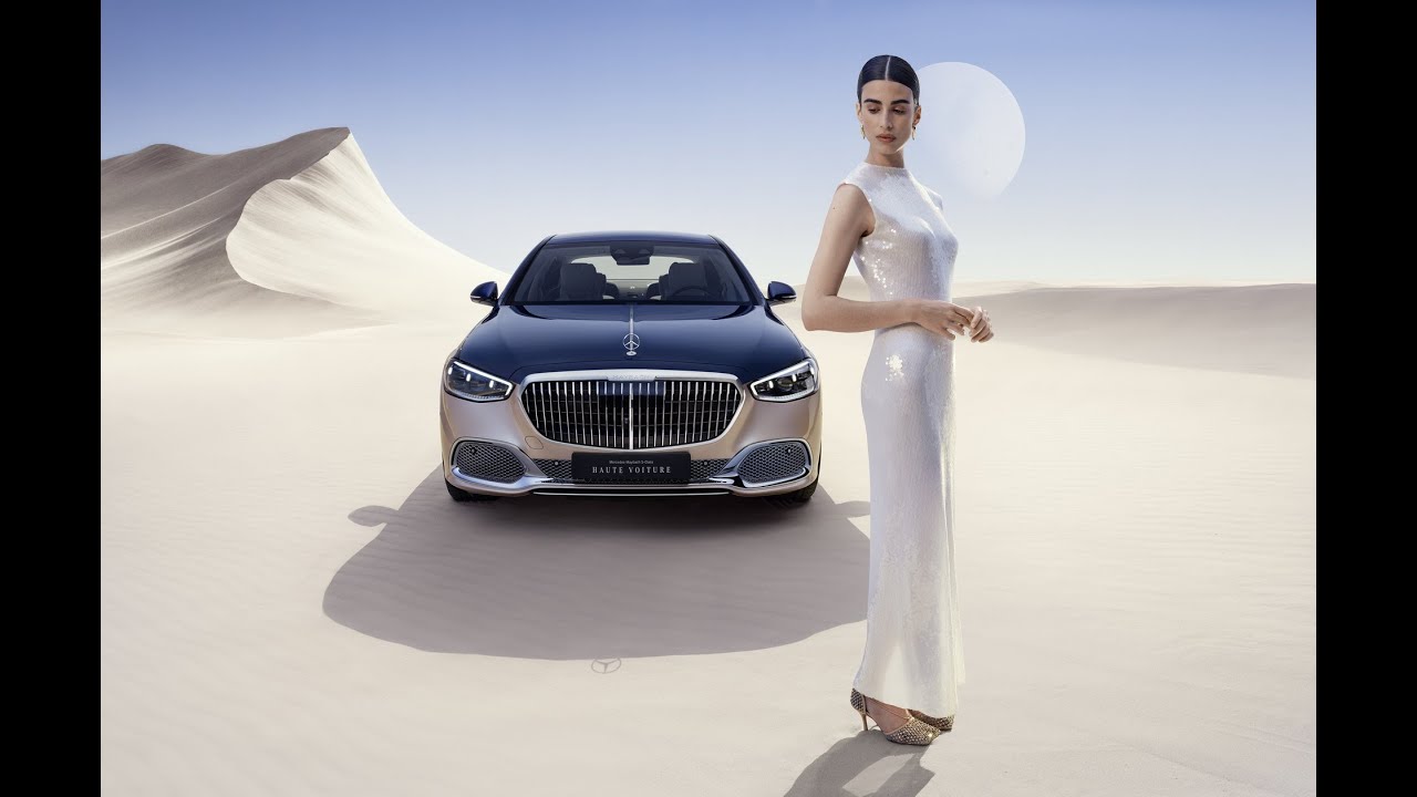 Mercedes Unveils The High-Fashion Inspire Maybach S680 Haute Voiture - YouTube