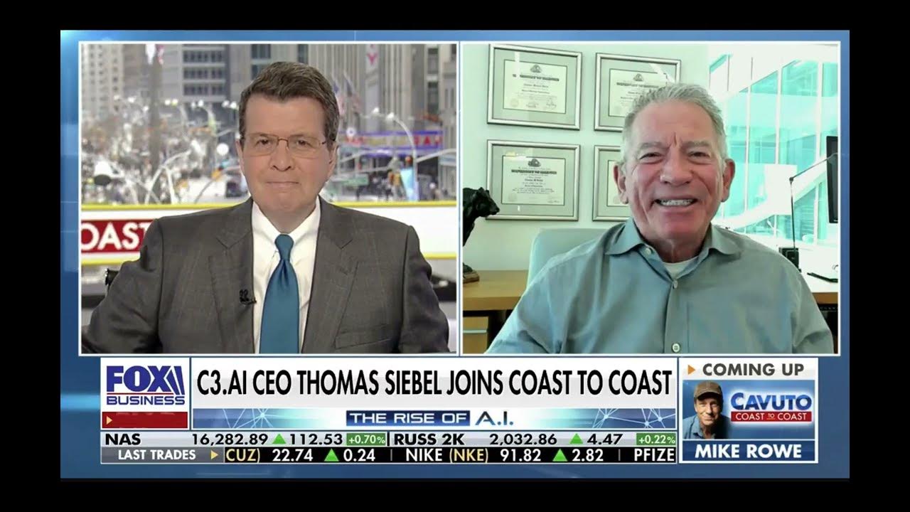 C3 AI CEO Tom Siebel on Fox Business’ Cavuto: Coast to Coast - YouTube