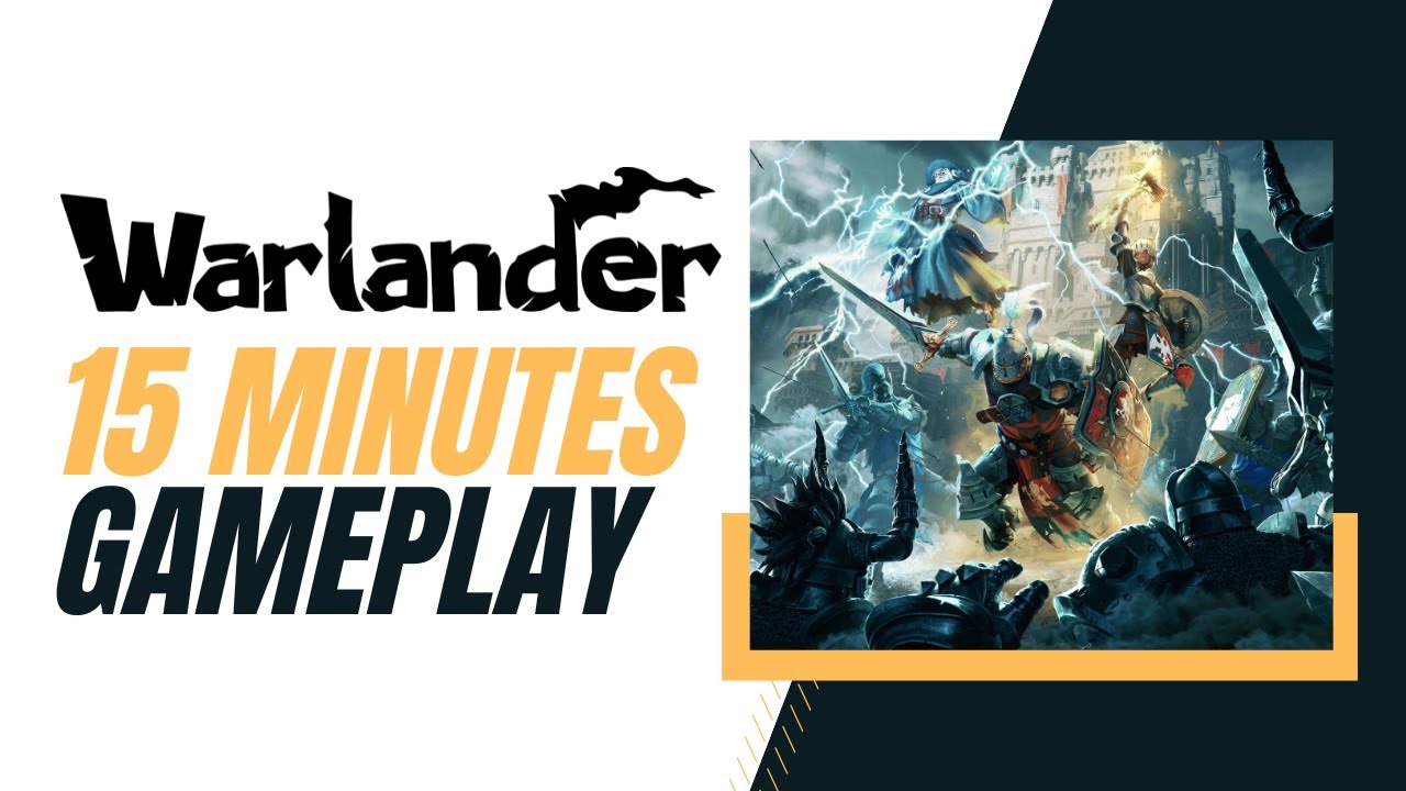 FIRST LOOK 15minutes Gameplay | Warlander - YouTube