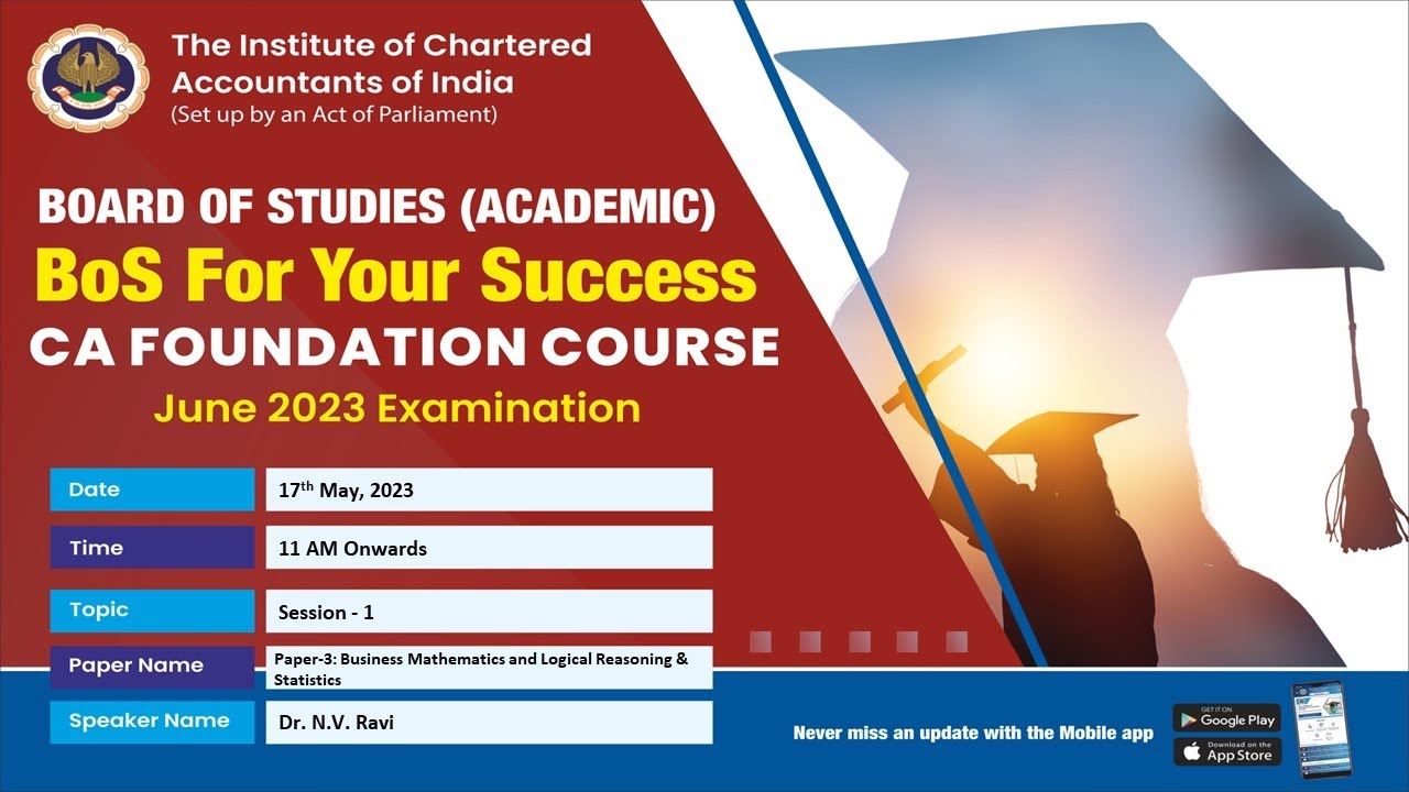 BoS For Your Success | Foundation Paper-3: Business Mathematics ...