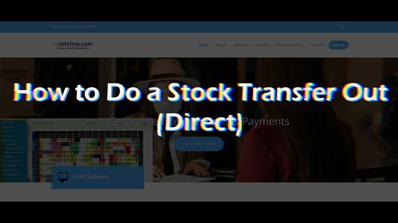 How to Do a Stock Transfer Out Direct - YouTube