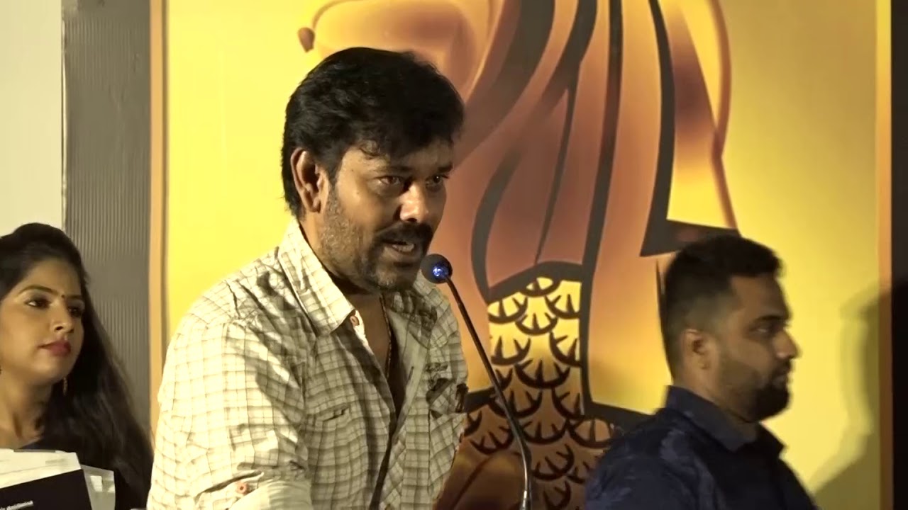 Actor Natraj speech in unnal ennal audio launch - YouTube