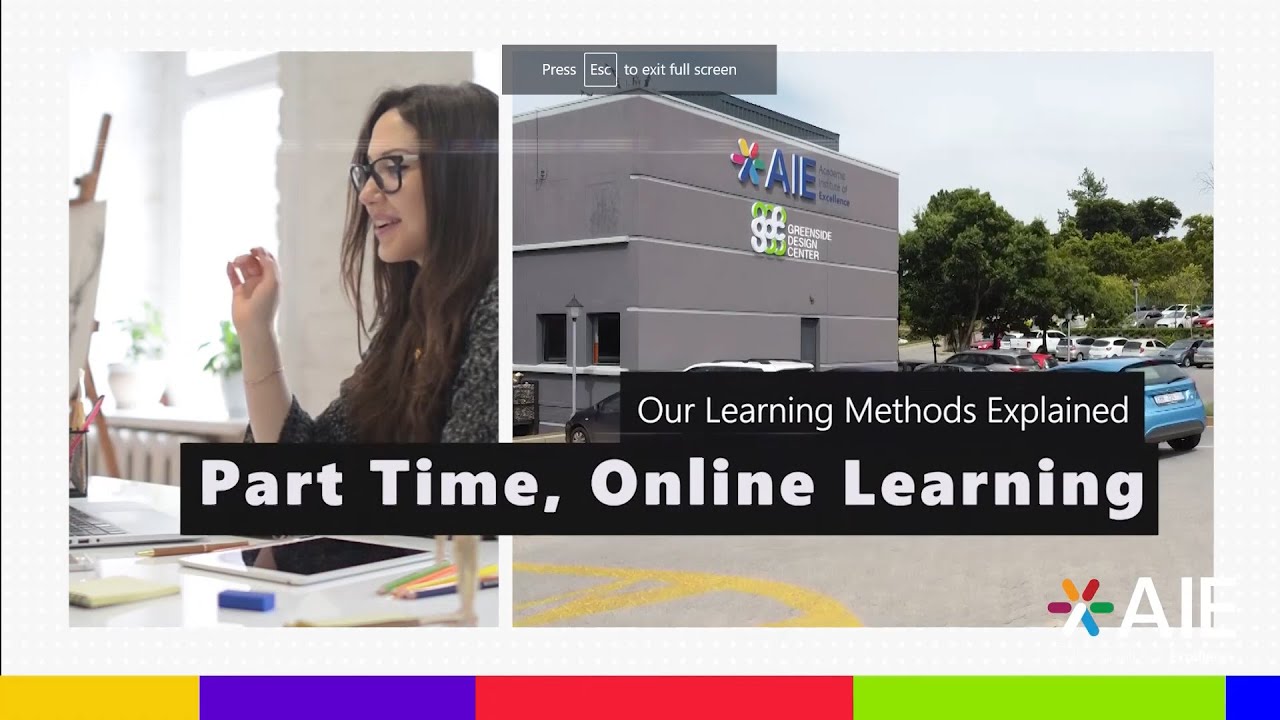 AIE Part Time, Flexi Online Learning - YouTube