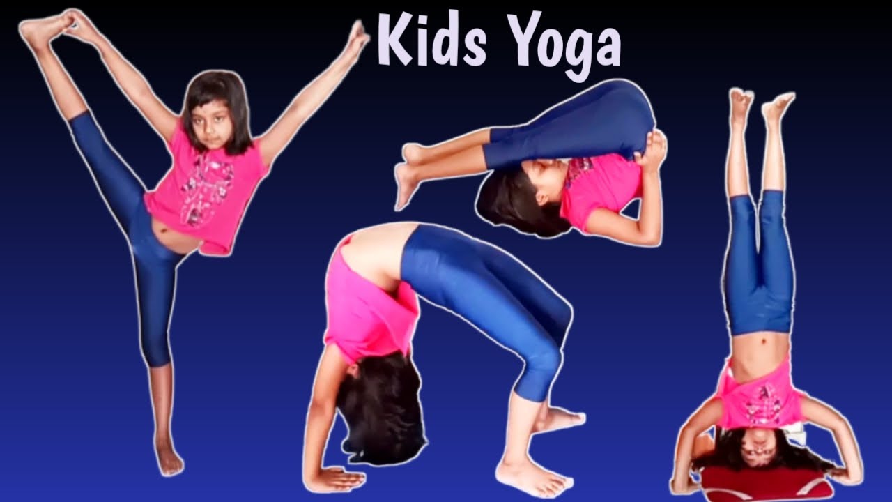 How To Teach Yoga To Kids At Home | Kids Yoga Moves Step By Step ...