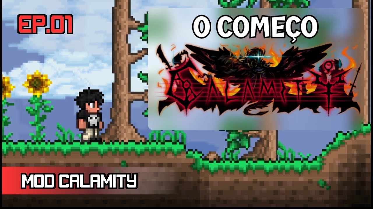O COMEÇO! - Terraria CALAMITY Master TMOD 1.4.3.6 EP.01 - YouTube