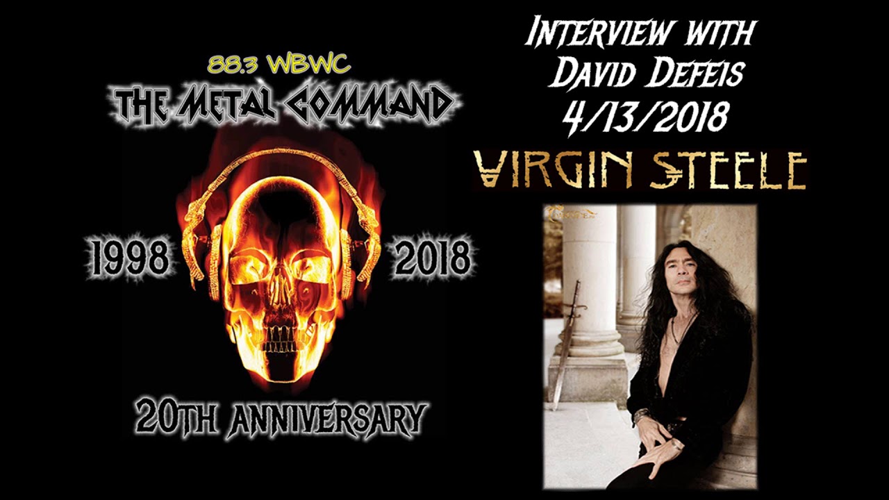 Interview with David Defeis of Virgin Steele - 4-13-18 - YouTube