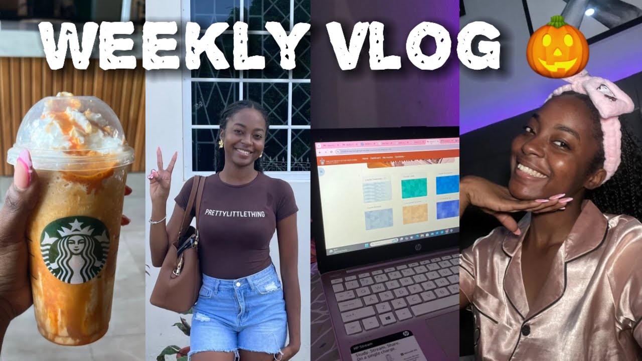 FALL VLOG 🎃 Study Sesh | Cooking | Reset and Chit Chat - YouTube