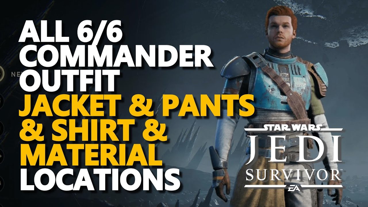 Commander Jacket Materials Jedi Survivor at Evelyn Lawson blog