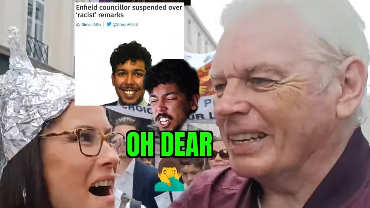 #DavidIcke Promotes agent provocateur #protest #davidicke #london # ...