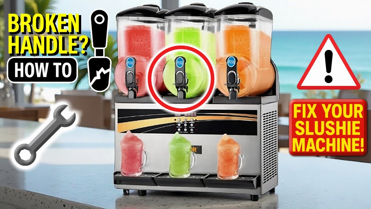 How To Replace Your VEVOR Slushie Machine Handle (Easy Fix!) - YouTube