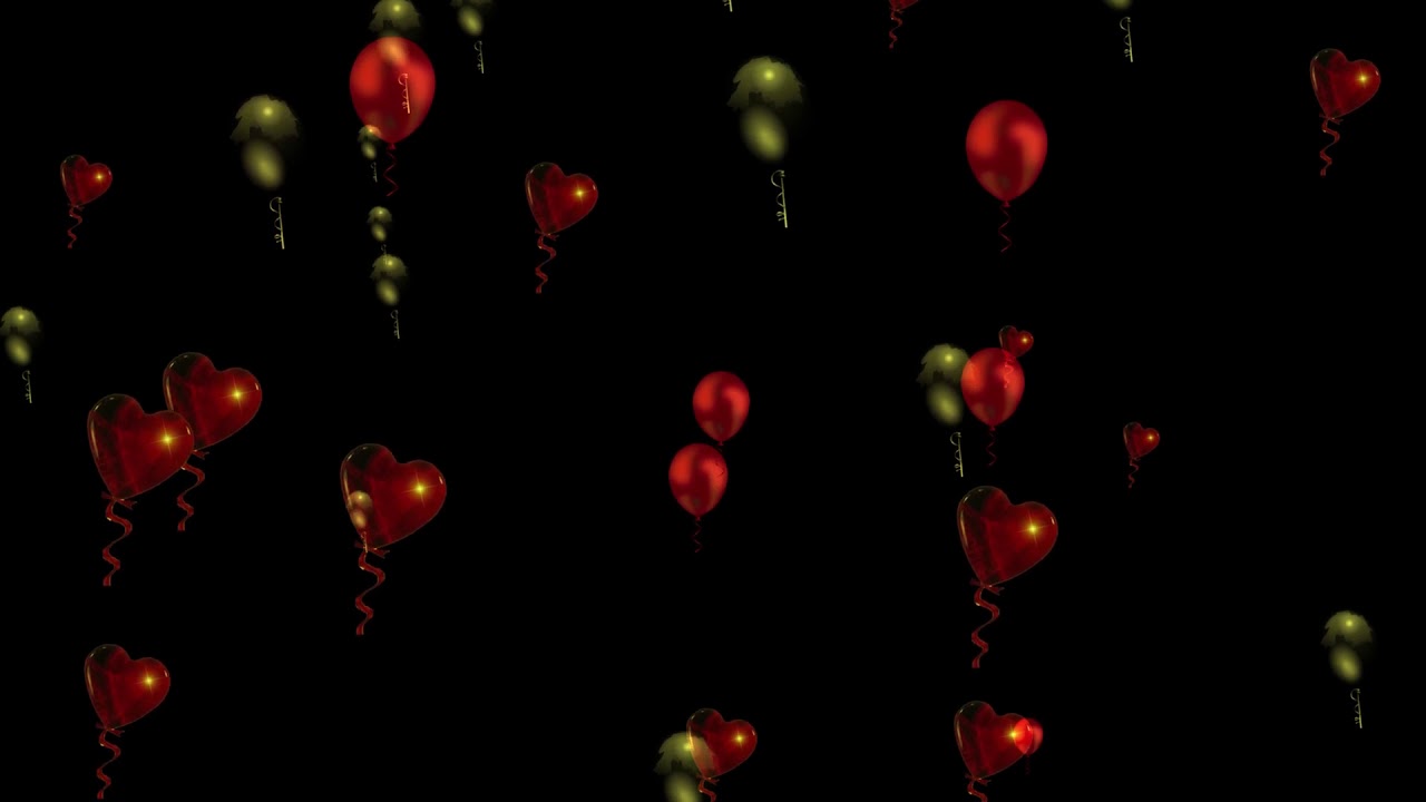 Balloons Overlay / Effect. - YouTube