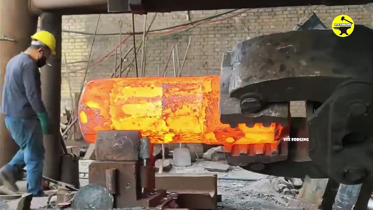 How To Professionally Forge Steel Billets EP1369 - YouTube