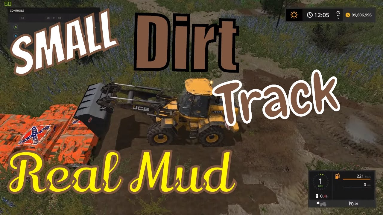 Farming Simulator 2017 MAKING DIRT JUMPS - YouTube