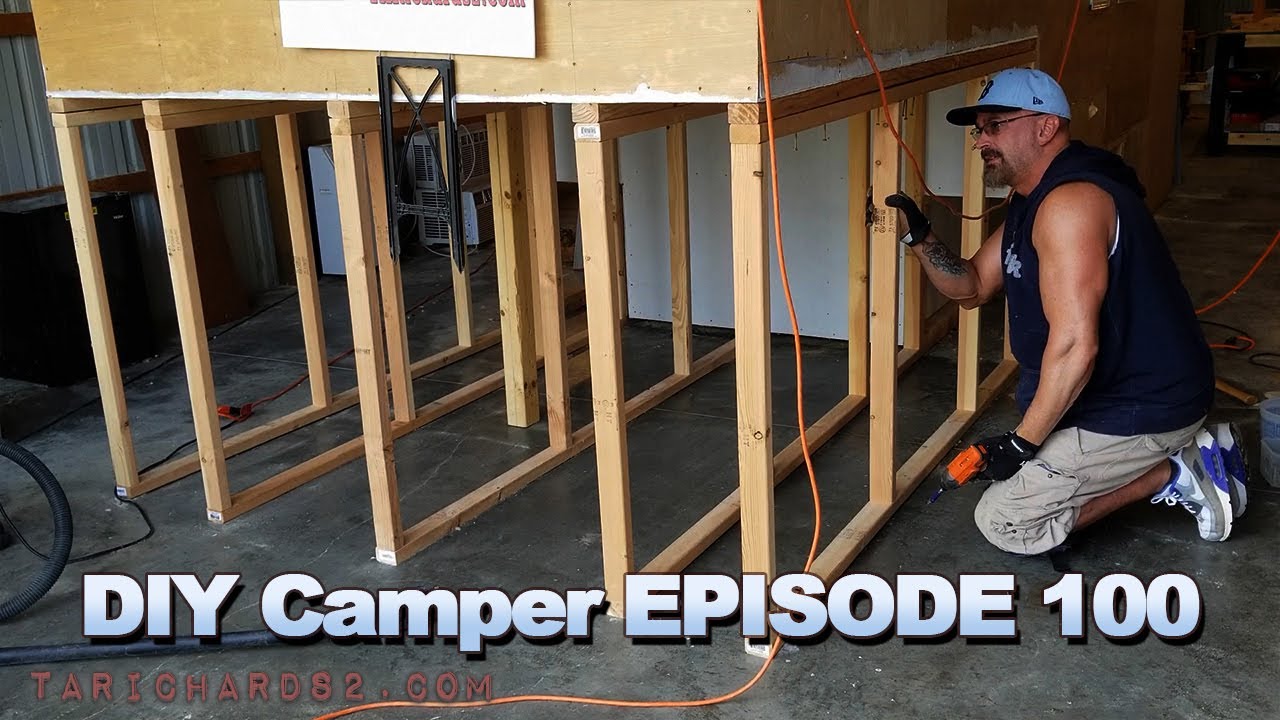 HOW I BUILT MY DIY CAMPER Episode 100 Year 2 - YouTube
