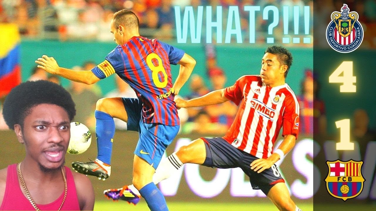 NBA Fan Reacts To Barcelona vs Chivas 2011!! 4-1 - YouTube