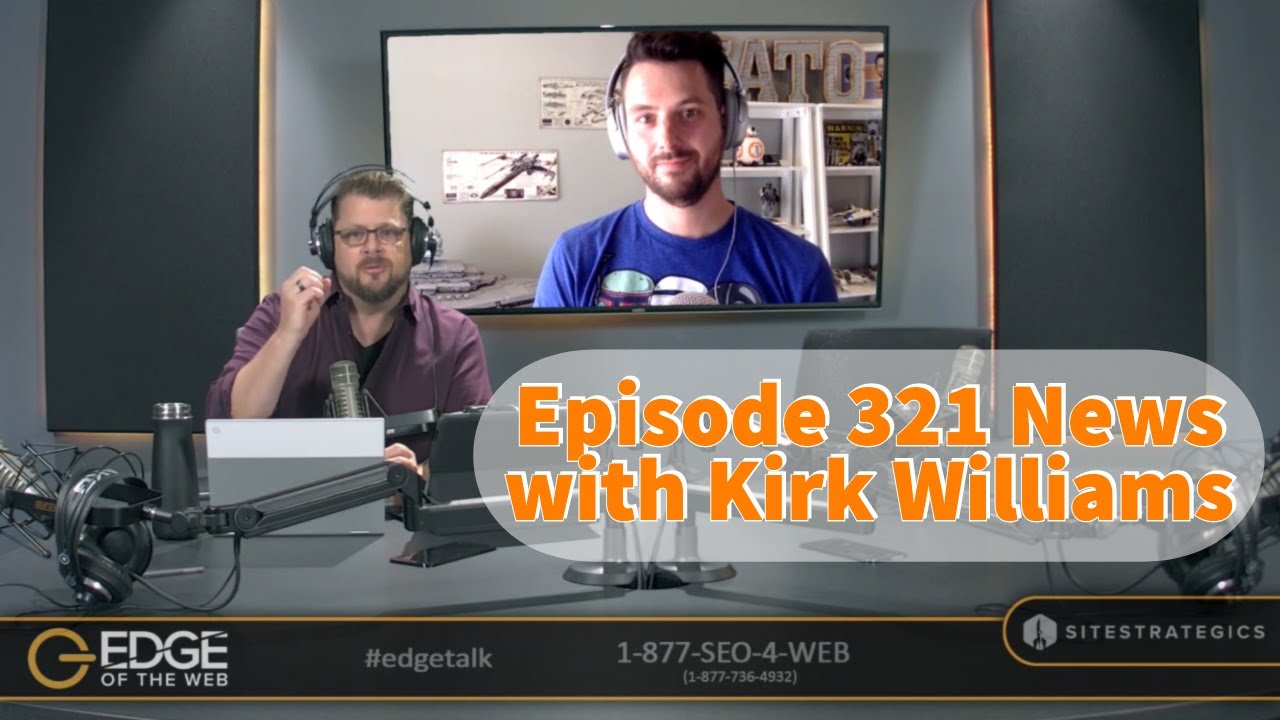 News from Episode 321 with Kirk WIlliams - YouTube