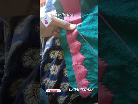 aplic hand work beautiful dizain. beautiful dress dizain All hand ...