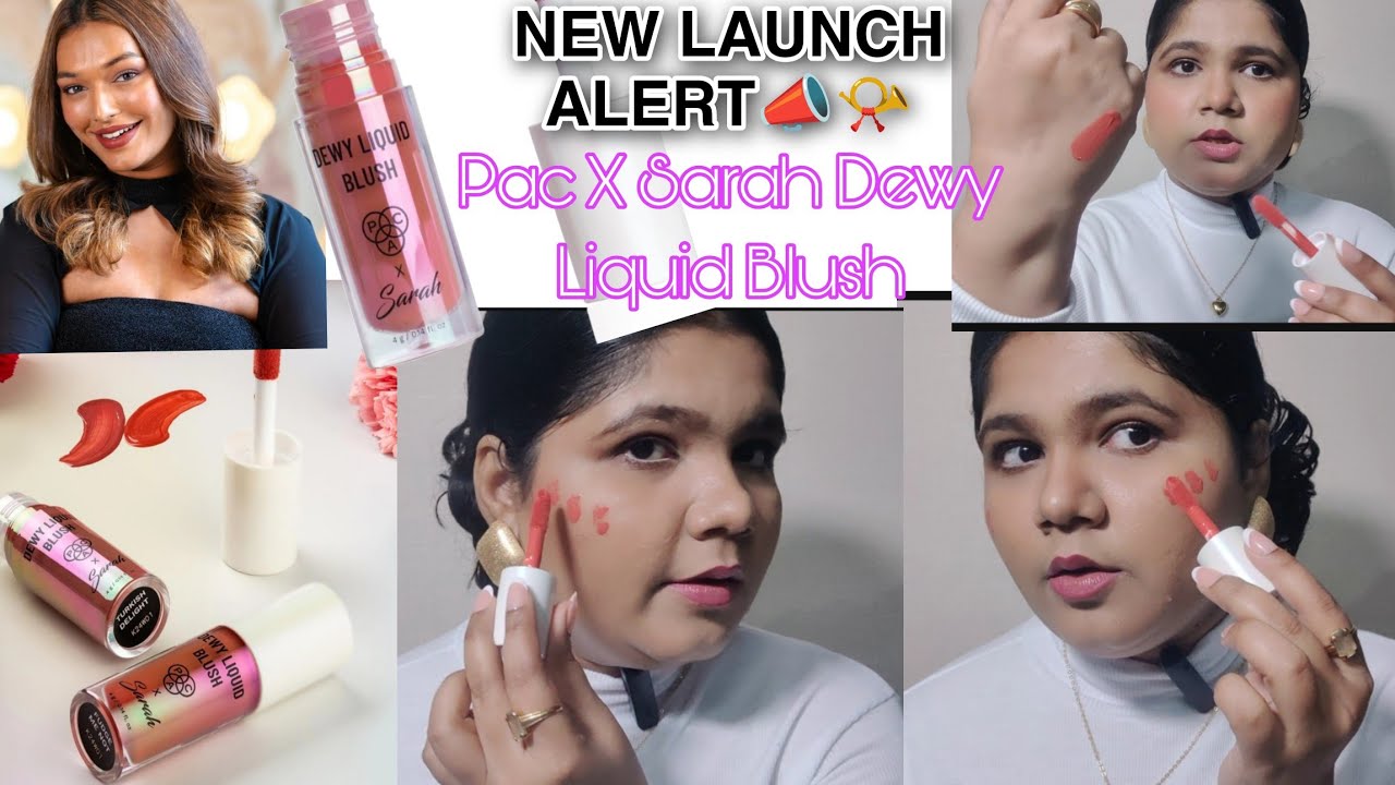 Pac X Sarah Blush Review & Wear-Test/I Tried PAC X @sarahsarosh Beyond ...