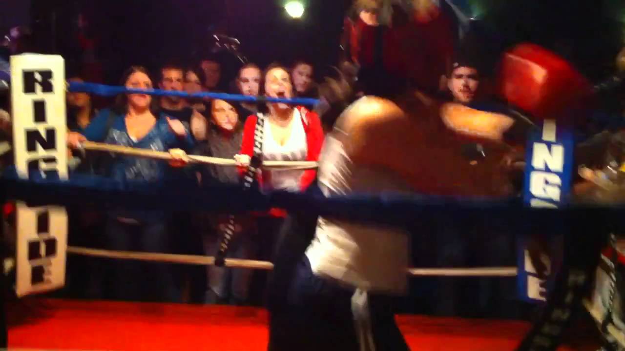 Girls Boxing Fight at Rack and Roll round2 - YouTube