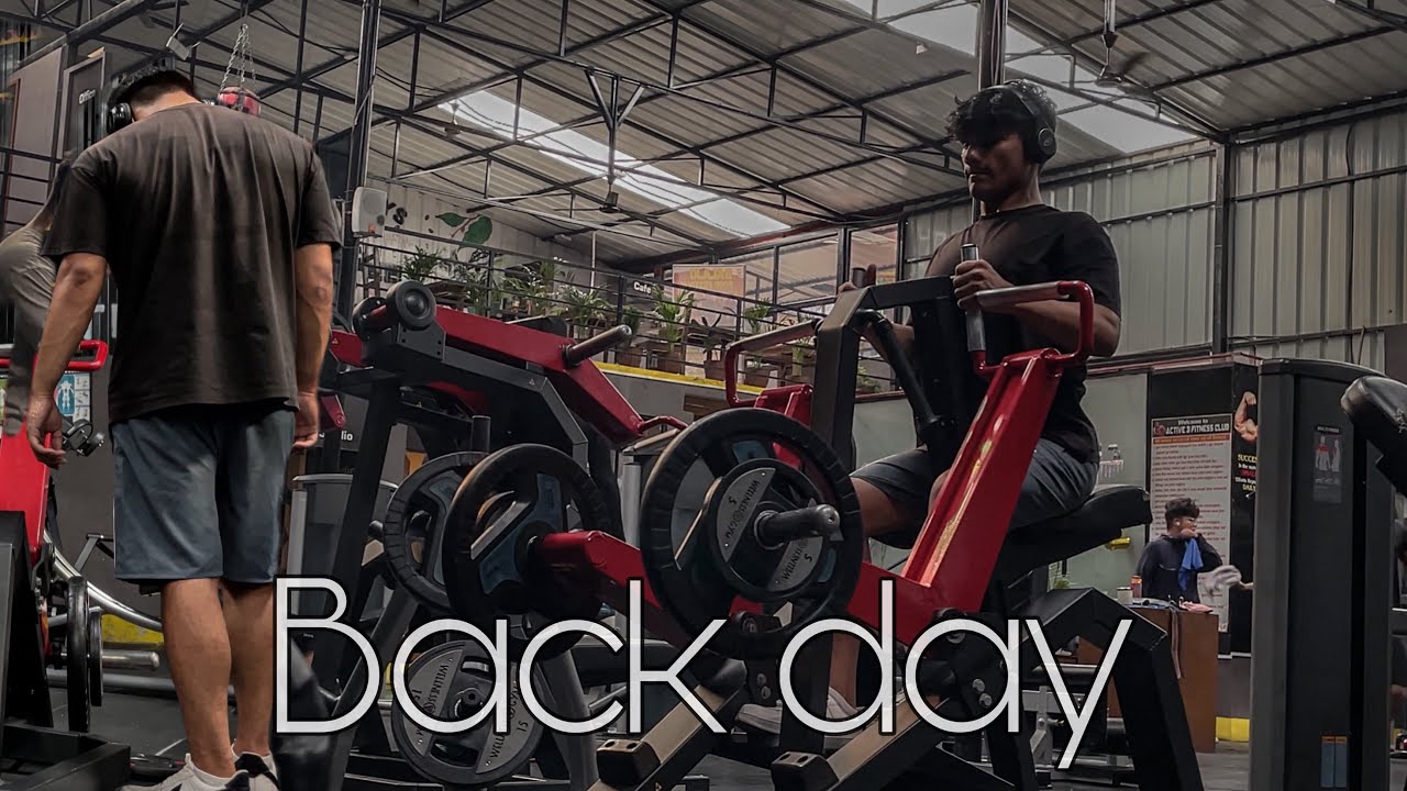 Back Day|| After 3Weeks In Gym - YouTube