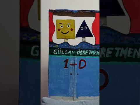 1.SINIF GEOMETRİK ŞEKİLLER KUKLA-2