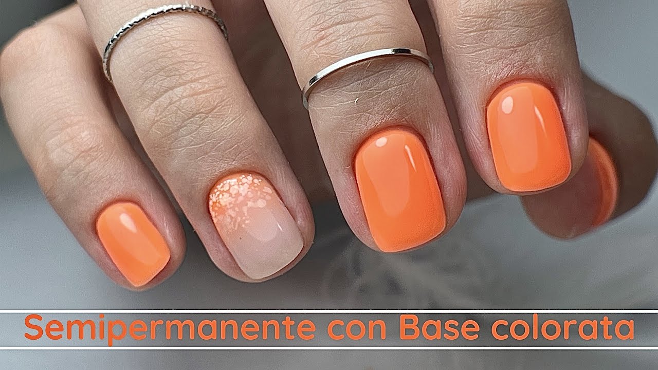 🧡 REFILL SEMIPERMANENTE RINFORZATO CON BASE COLORATA DOFAMIN F.O.X E ...
