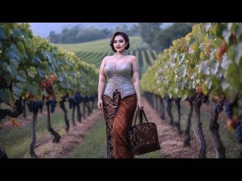 [4K] Ai Art Lookbook Indonesian Model - Women's Beauty with Kebaya Combined with Natural Beauty