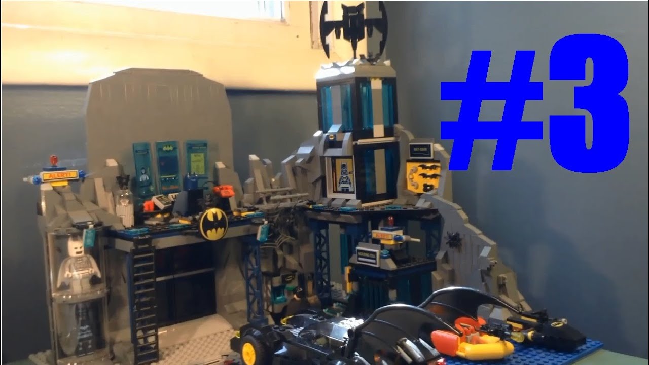 LEGO Batcave Set-Up Update #3 - YouTube