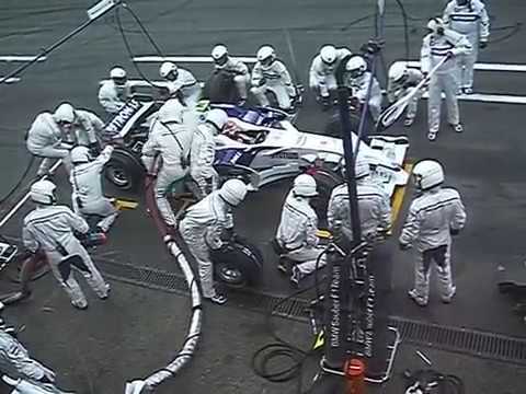 BMW Sauber F1 Pit Stop - Hockenheimring - YouTube