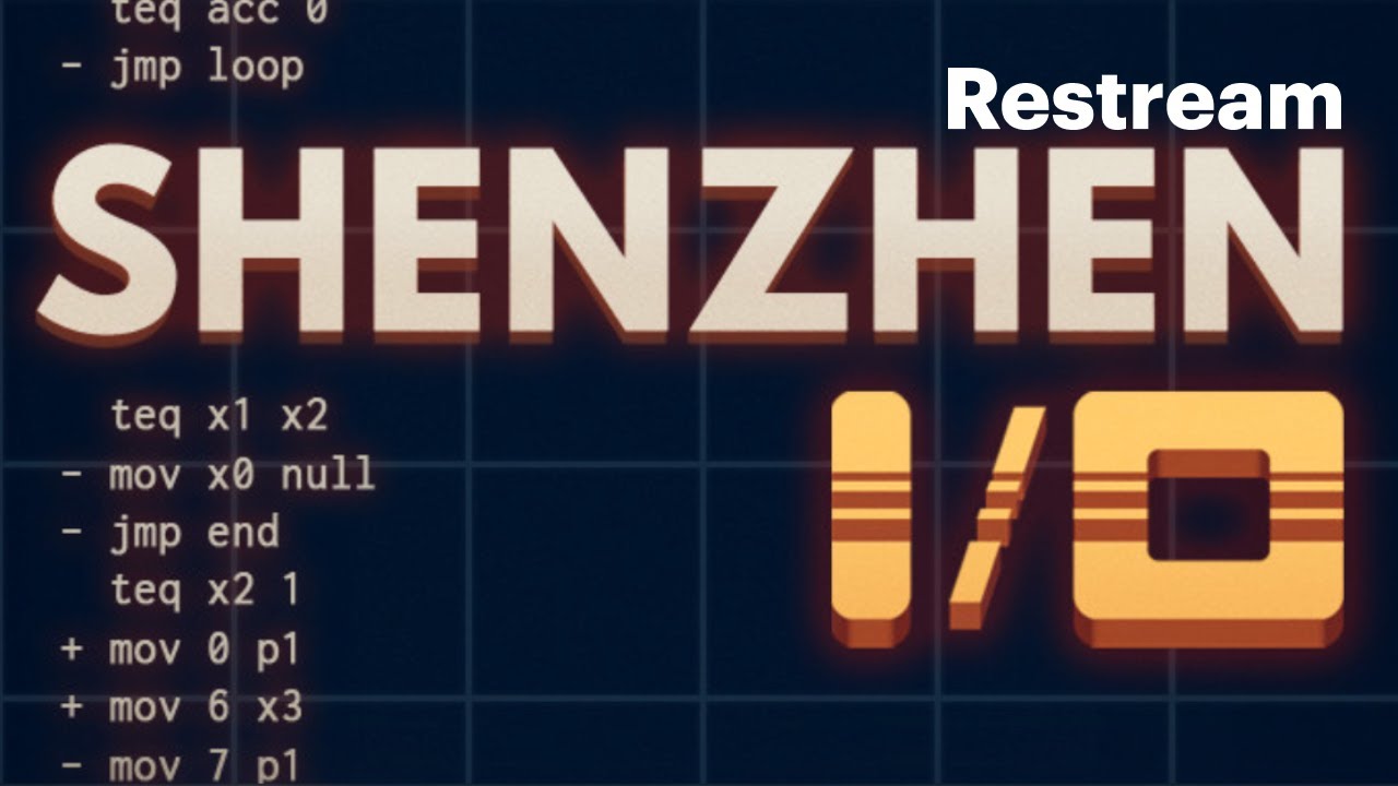 Let's play Shenzhen I/O live (2024-03-06) - YouTube