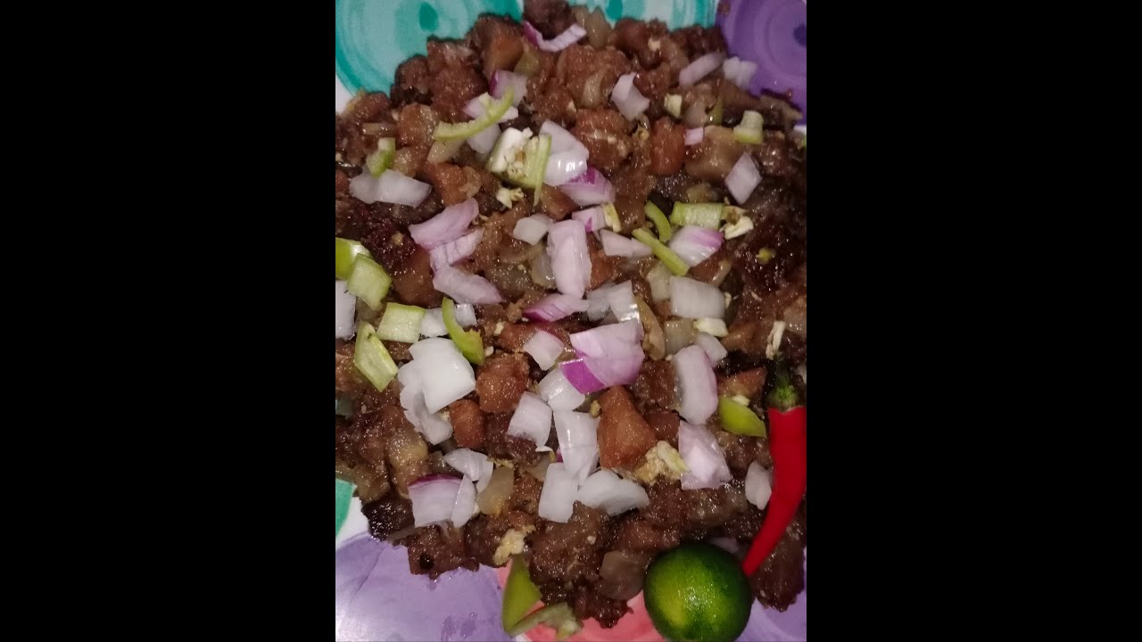 CRISPY PORK SISIG HOW TO MAKE PORK SISIG - YouTube