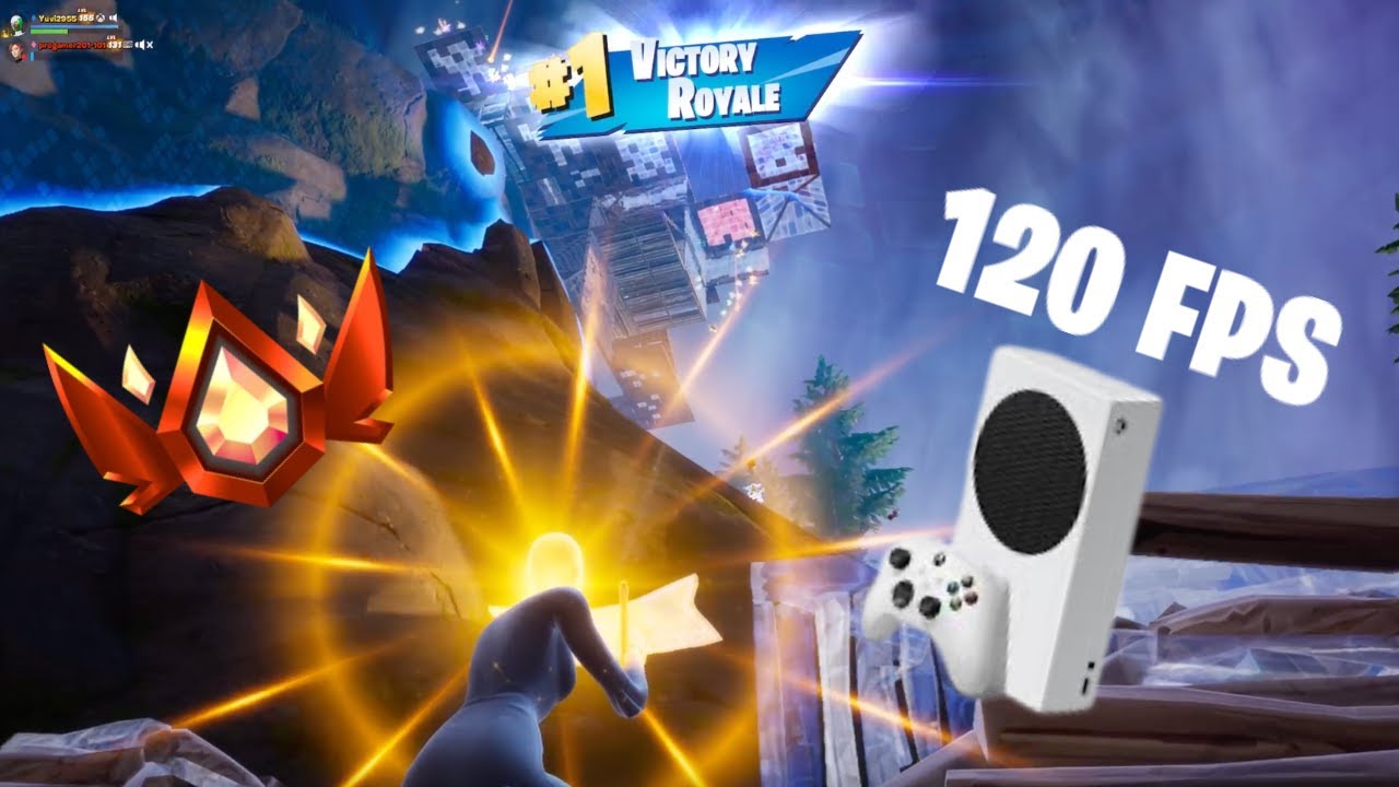 Xbox Series S 120 FPS Gameplay | Fortnite Ranked BR Champion Lobby ...