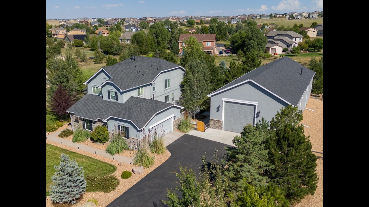 42250 Kingsmill Circle Elizabeth, CO 80107 - Spring Valley Ranch - YouTube