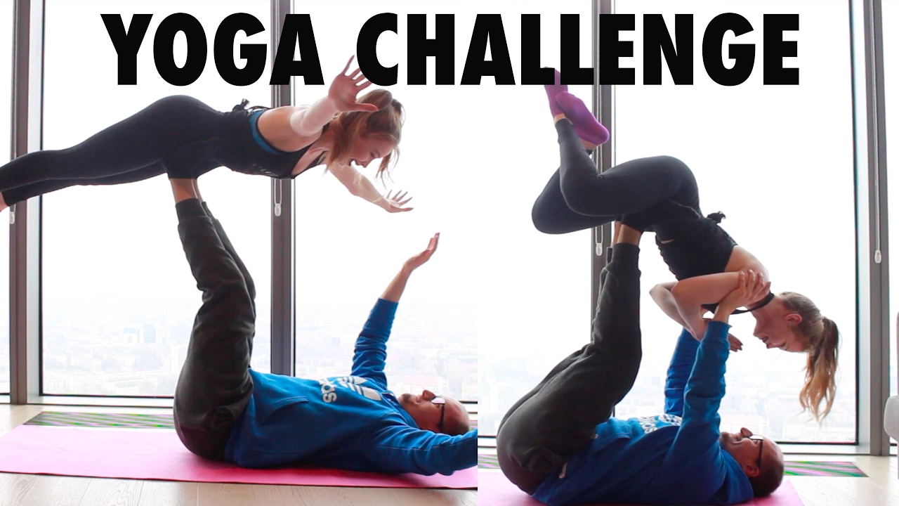 YOGA CHALLENGE | FIT COUPLE - YouTube