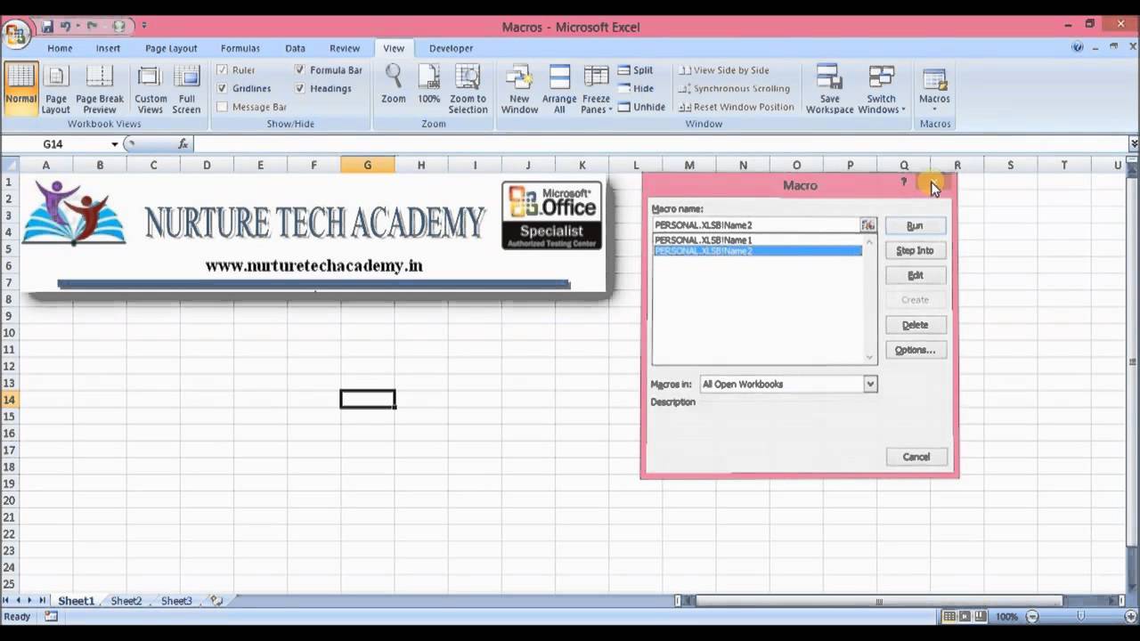 Basic Excel Macro Tutorial 5 Of 9 Use Relative Reference Youtube