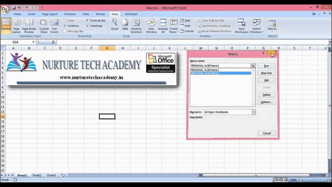 Basic Excel Macro Tutorial 5 of 9 - Use Relative Reference - YouTube